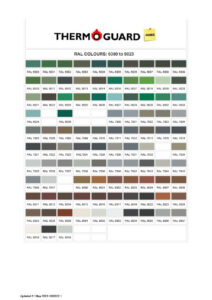 Colour Chart – Thermoguard UK
